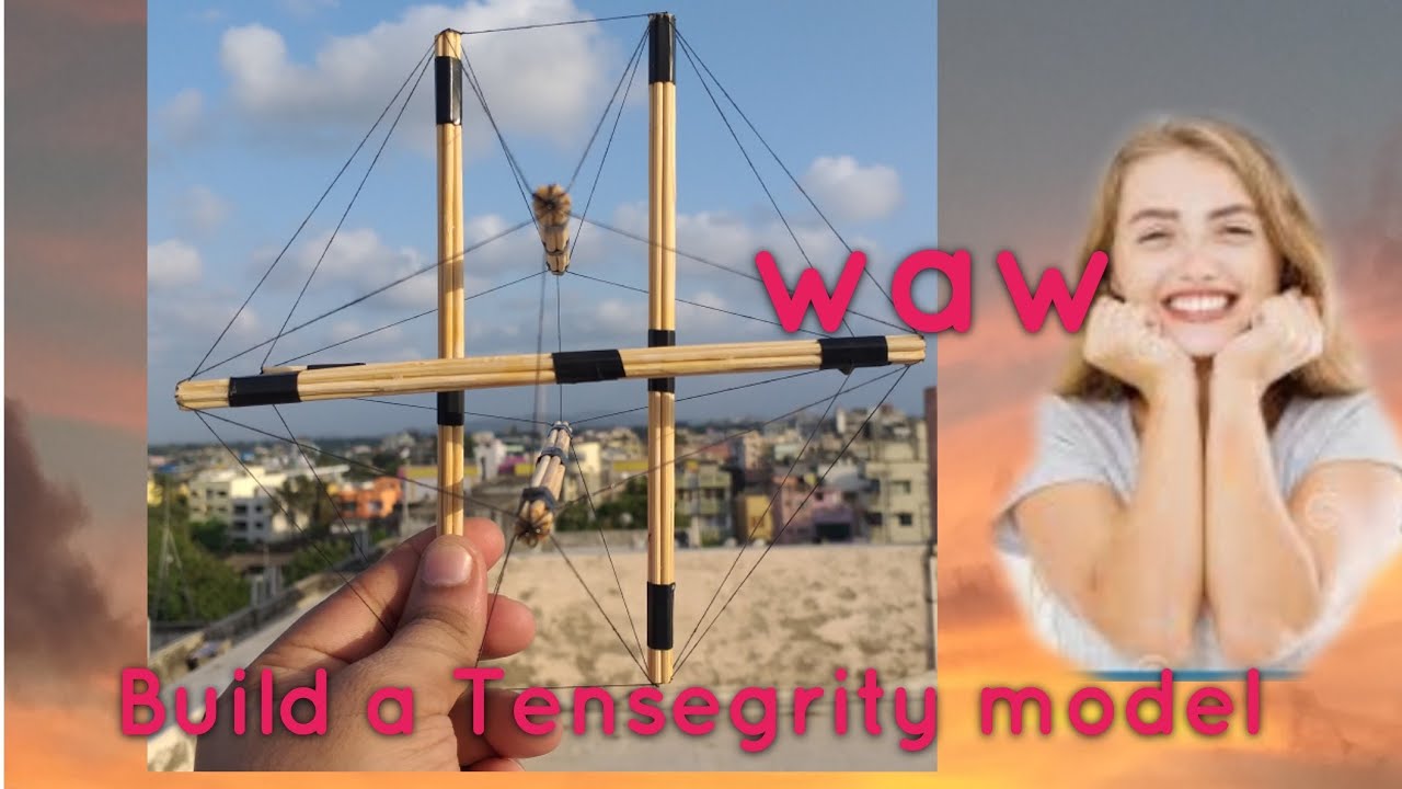 How to build a Tensegrity model - YouTube