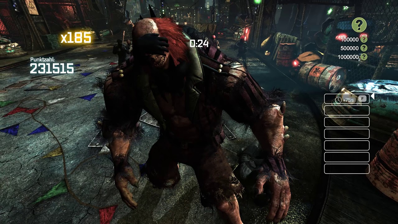 Batman Arkham City Jokers Carnival 1,6 Millionen Punkte - YouTube