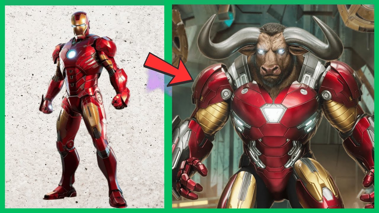 AVENGERS but MINATOUR🔥 Transformations of Marvel and DC Heroes 2024 - YouTube