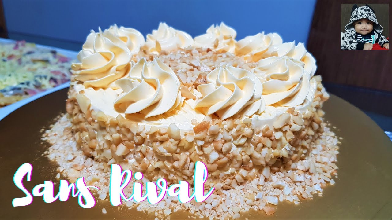 Not so sweet Sans Rival cake recipe | #Sansrival #Sansrivalrecipe # ...