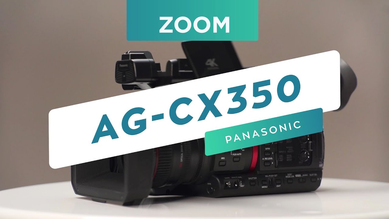 PANASONIC AG-CX350 4K - REVIEW - ZOOM - YouTube