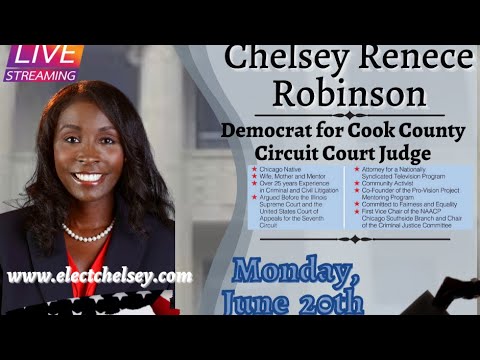 Chelsey Renece Robinson Democrat for Judge - #181 - YouTube