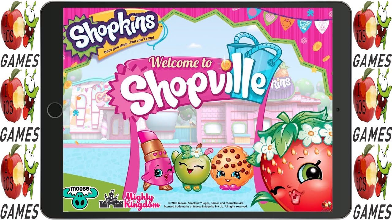 Shopkins Cupcake: Welcome to Shopville - Fun Game for Kids - YouTube