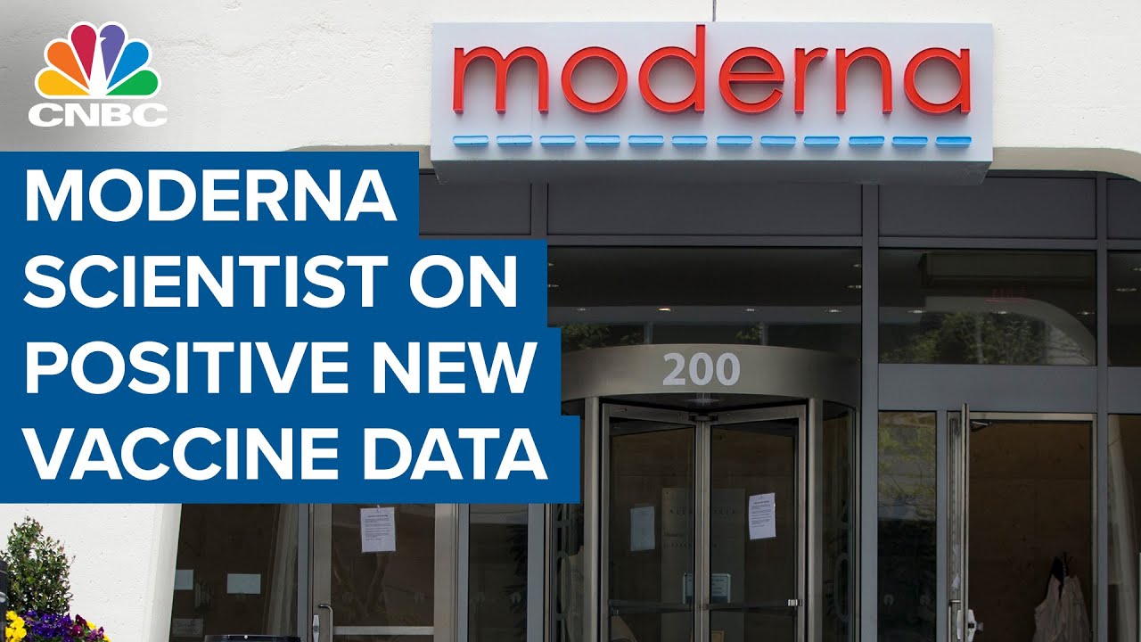 Moderna chief scientist on promising new vaccine data - YouTube