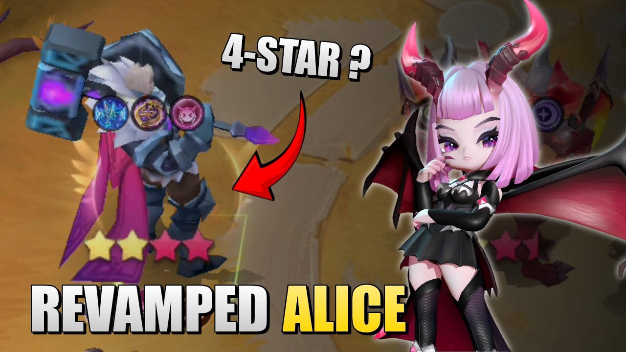 4-Star ထိတင်လို့ရမယ့် Commander ALICE Revamp | (Advanced Server) - YouTube