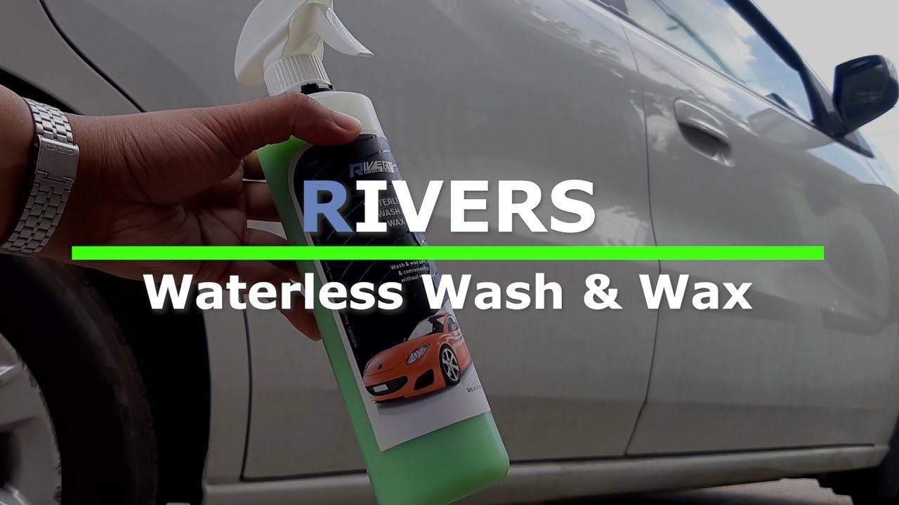 Rivers Waterless Wash & Wax | Wash Your Car Without Water | DIY Car ...