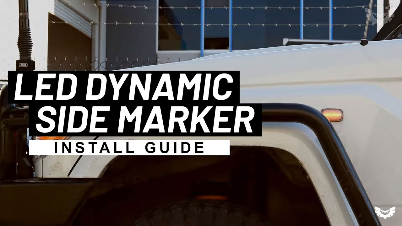 STEDI 70 Series Landcruiser Sequential Side Marker Install Instructions ...