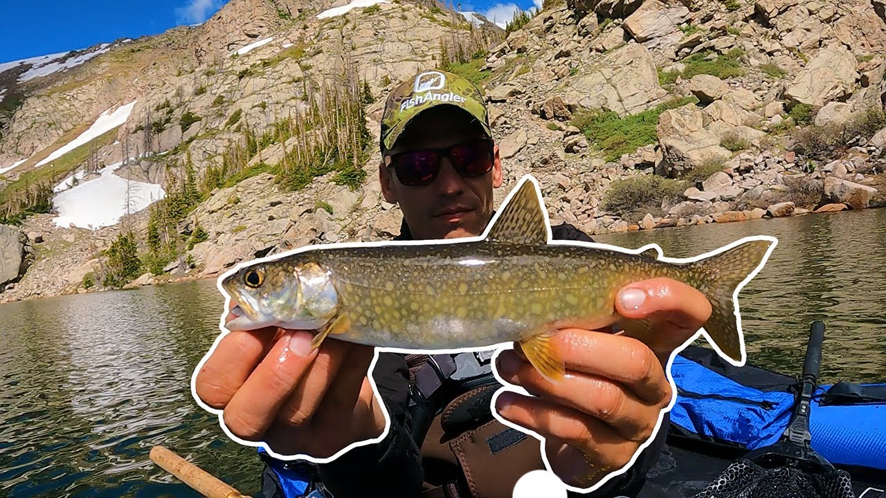 Fishing for Alpine Lake Trout in Southern Colorado's Upper Waterdog ...