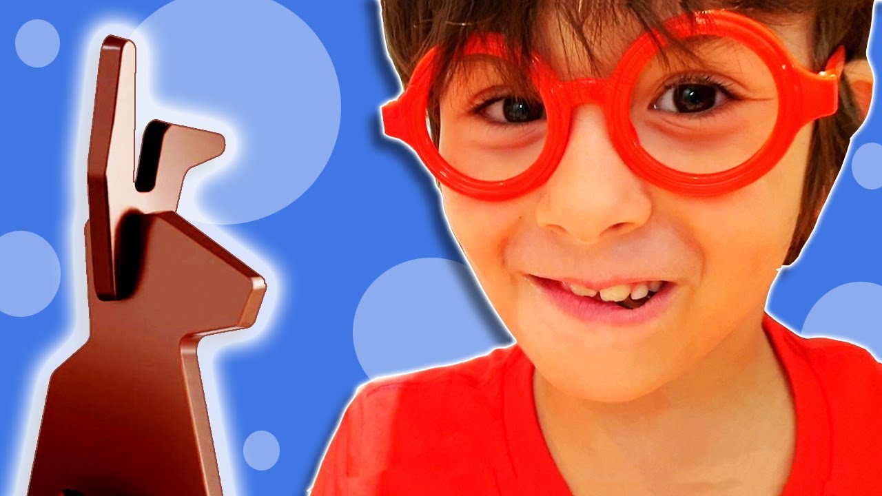 DANI y EVAN y el CONEJO de CHOCOLATE del PROFESOR BIZCOCHE - YouTube
