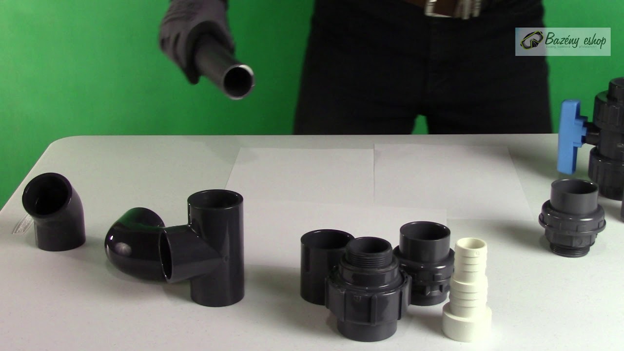 PVC tvarovky základní - YouTube