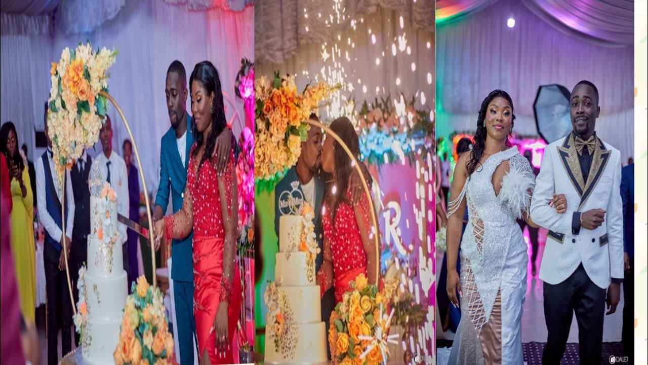 ROSELINE LAYO LE GÂTEAU DE SON MARIAGE ET L’AMOUR DE SON MARI - YouTube