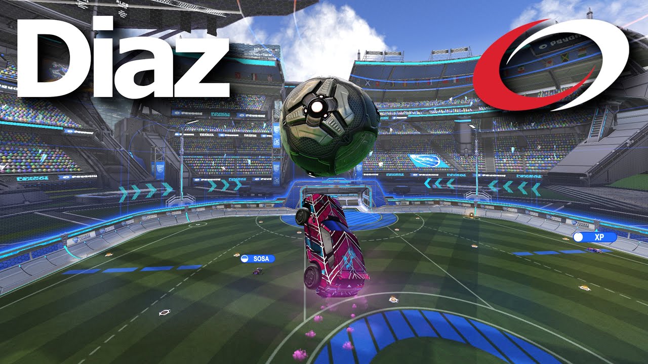 DIAZ has INSANE MECHS (SSL 2v2 Rocket League) - YouTube
