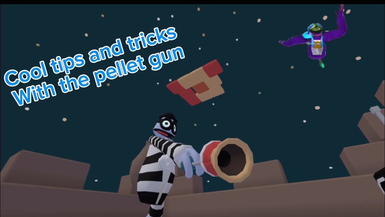 Cool tips and tricks with the pellet gun! In yeeps hide and seek 😎 # ...