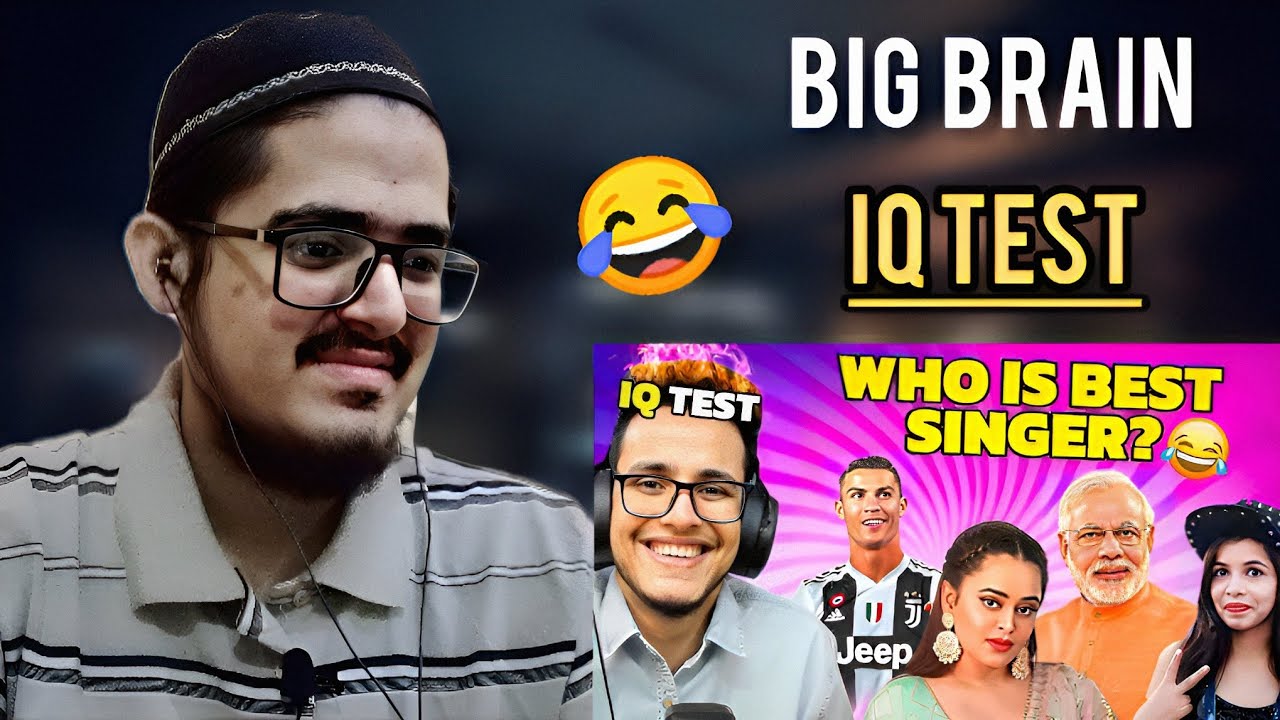 I Took the Big Brain IQ Test | Triggered Insaan | Reaction Video - YouTube