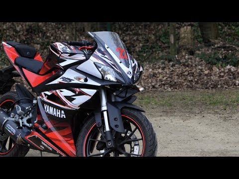 LA TRANSFORMATION DE MA YZF-R125 ! - YouTube