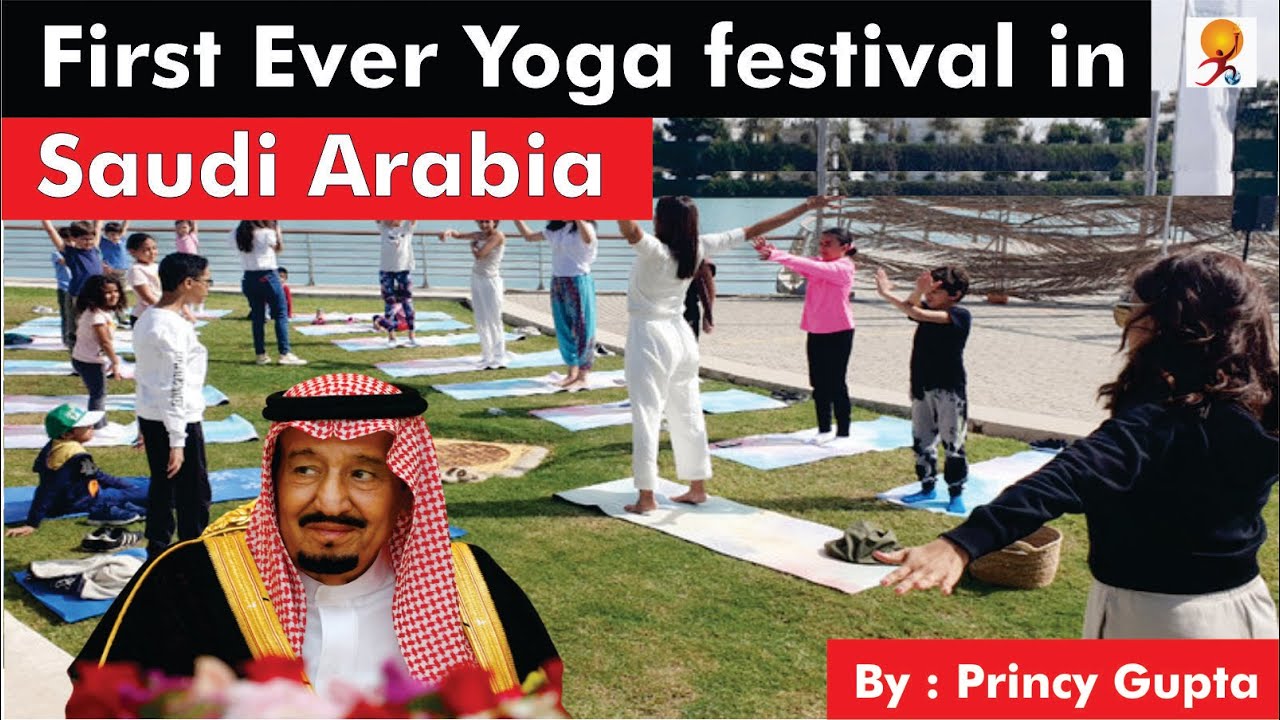 First Ever Yoga festival in Saudi Arabia | Yoga in Saudi Arabia - YouTube