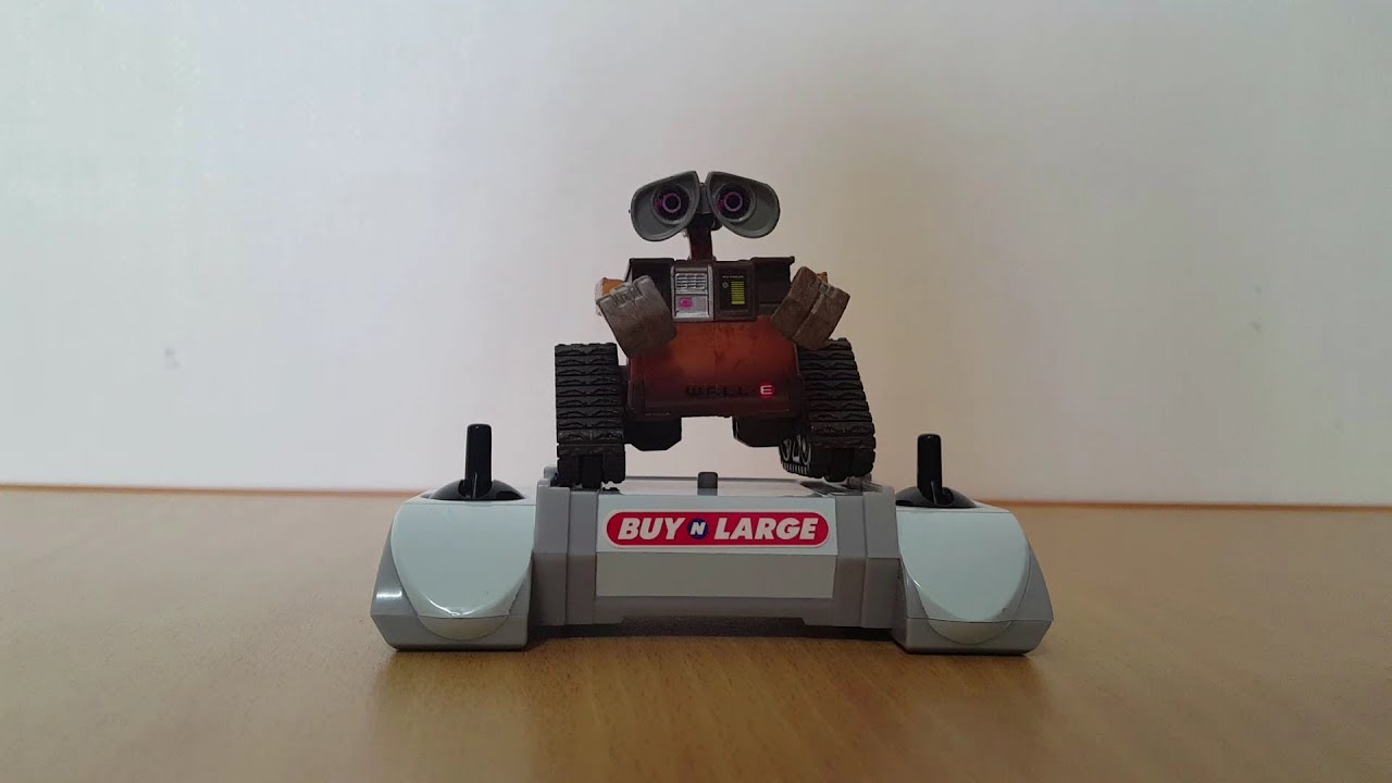 [에이토이] (구) [모움TV] 미니 WALL-E RC무선조종 장난감 리뷰!~ 월e피규어!! mini WALL-E remote ...