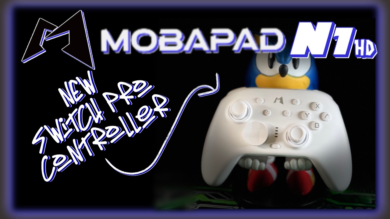 NEW Switch PRO Controller w/ LIQUID SILICON Buttons | MOBAPAD N1 HD - YouTube