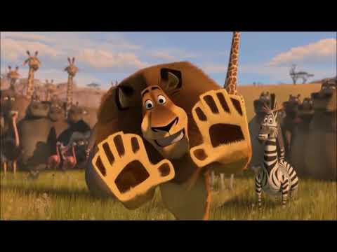 MADAGASCAR - Alex mima il disastro aereo - YouTube