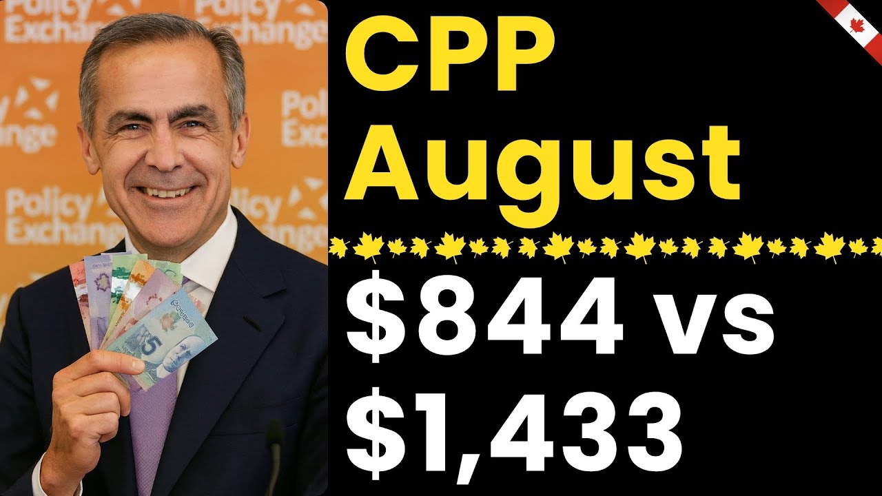 Seniors: CPP August 2025 Payment - Exact $1,433 Date Revealed! - YouTube