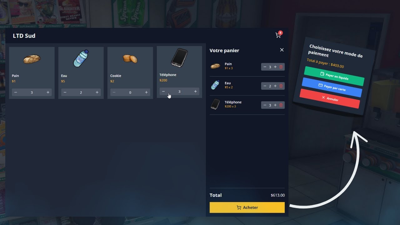 [FREE] Market Menu Nui FiveM - YouTube