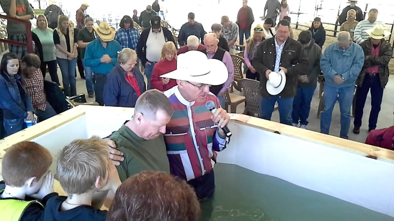 Cowboy Up Ministry - Baptisms 12/14/14 - YouTube