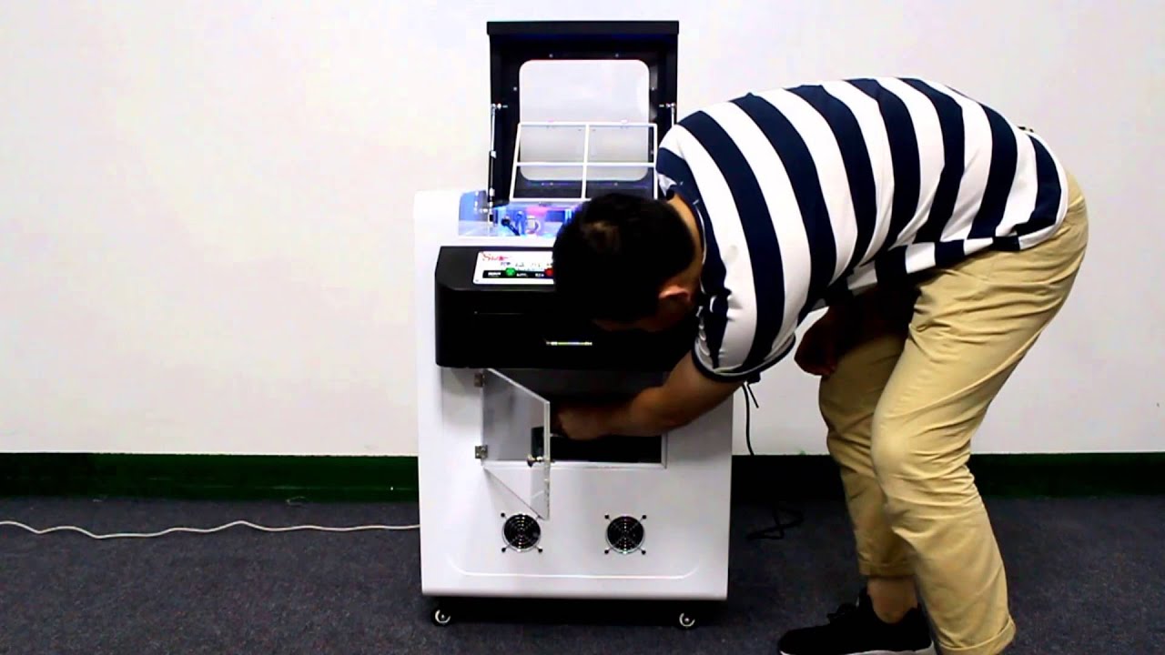 Automatic nano coating machine - YouTube