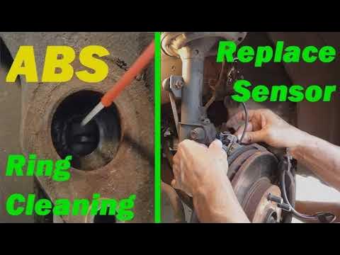 How to change an ABS sensor: removal and installation - YouTube