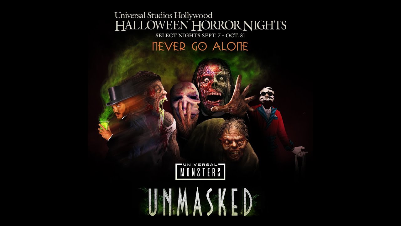 Universal Monsters: Unmasked at Halloween Horror Nights Hollywood 2023 ...