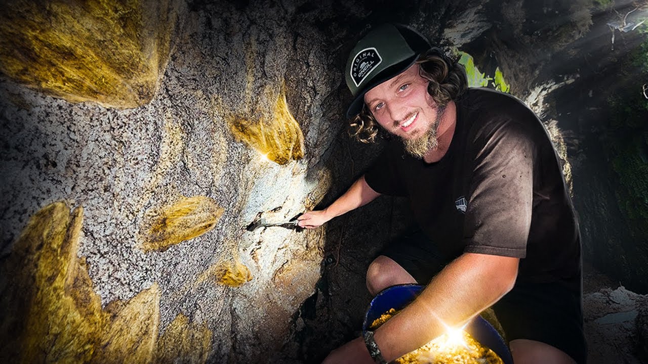 Mining Gold in the Forbidden Cave - An Adventurous Expedition - YouTube