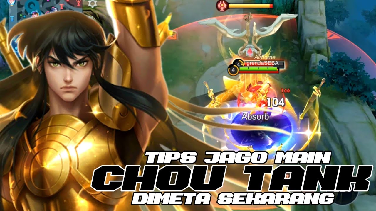 Tutorial jago main Chou tank || main Chou tank kerasukan Onic kiboy ...