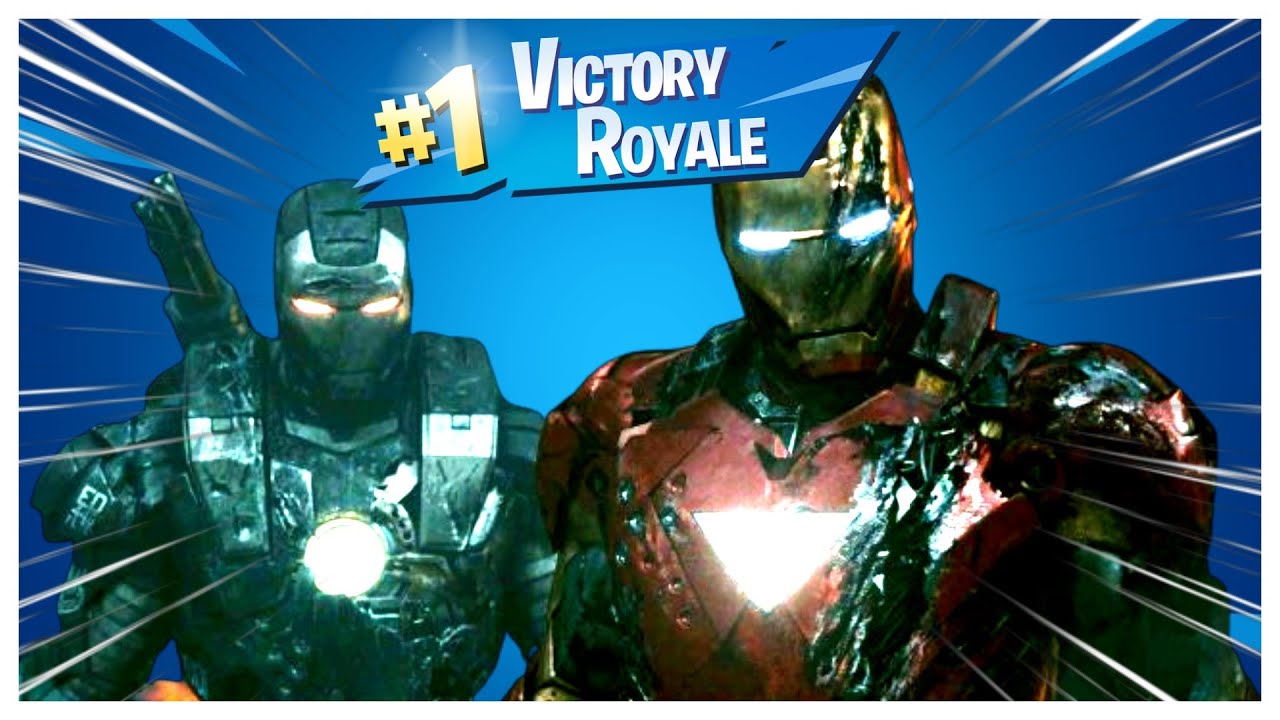Fortnite_Duo Win - Iron-Man & WarMachine - YouTube