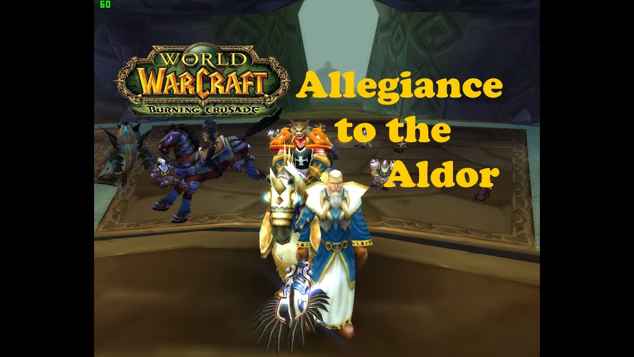 World of Warcraft. Quests - Allegiance to the Aldor - YouTube