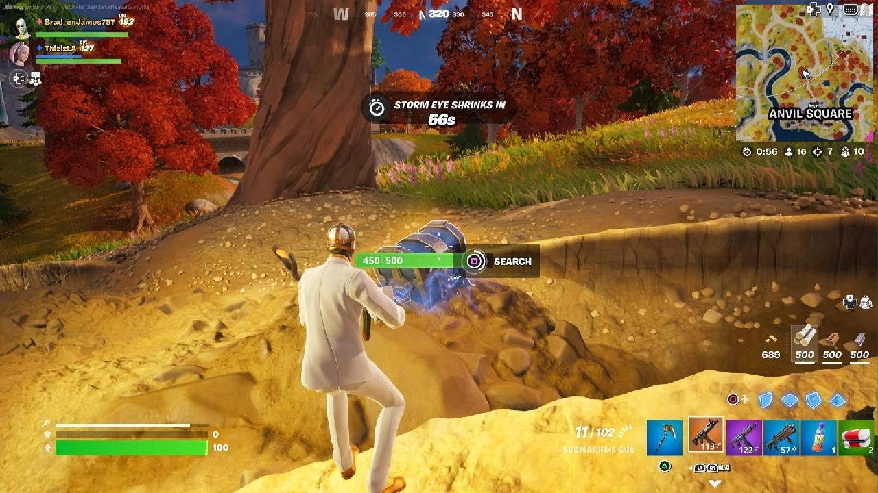 Fortnite legendary submachine gun - YouTube