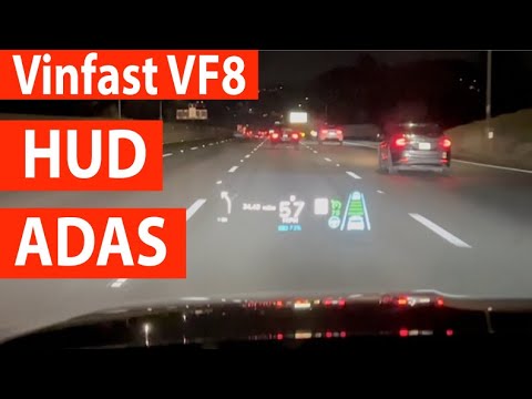 Vinfast VF8 - HUD and ADAS @SuperNamn - YouTube