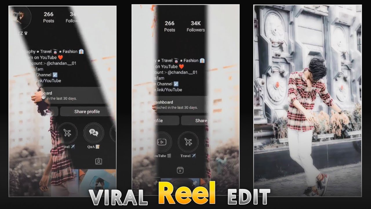 Instagram Trending Reels Editing | CapCut New Template | JUST ONE CLICK ...