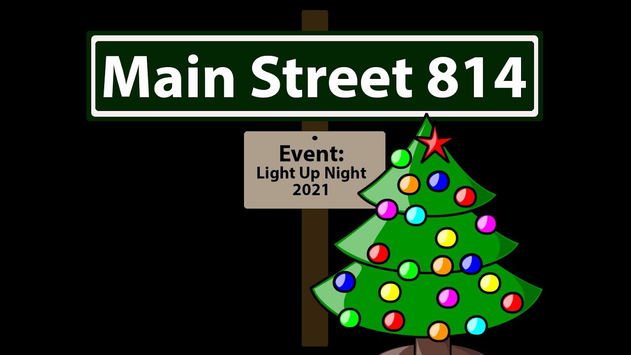 Main Street 814 covers Light Up Night 2021 Johnstown, PA! - YouTube