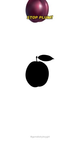 STOP PLUM! #plum #fruit #stopmotion #shorts - YouTube