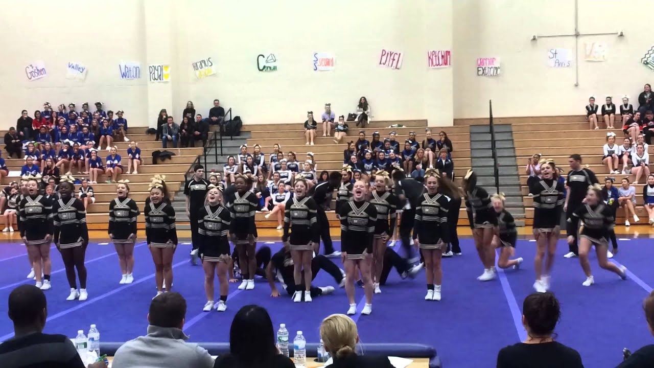 Paramus Catholic HS co-ed comp team @ Monroe HS - YouTube