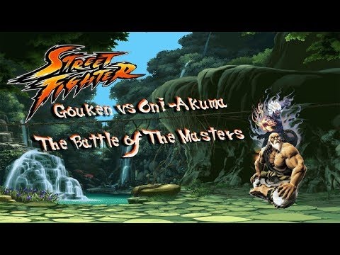 Gouken vs Oni-Akuma The Battle of the Masters (Flash Sprite Animation ...