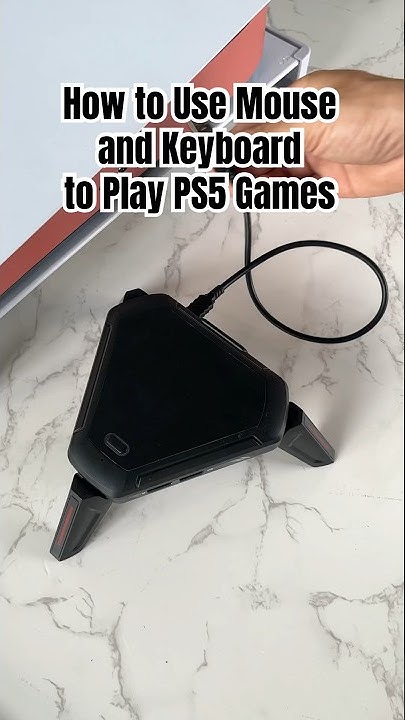 How to Use Mouse and Keyboard to Play PS5 Games #ps5 #playstation #rainbowsixsiege #r6s #cod ...