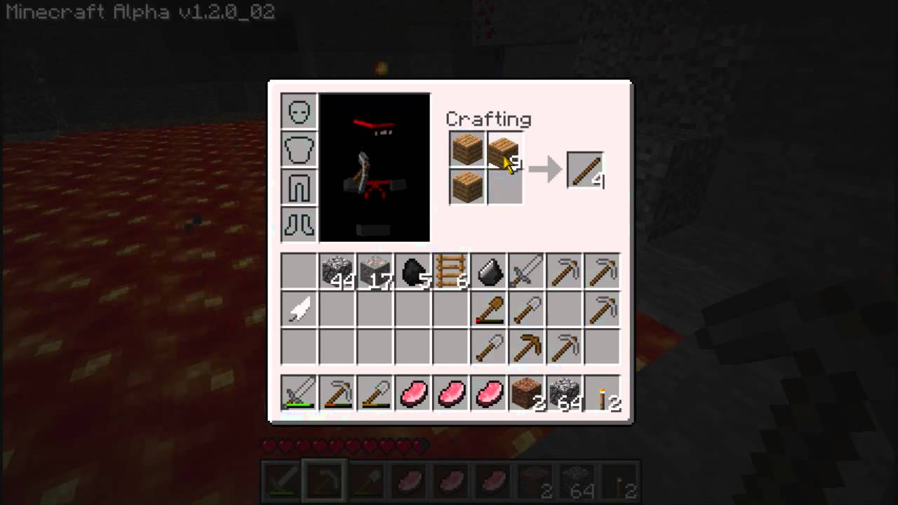 Minecraft Live Playthrough(2): Lava pit of DOOM. - YouTube