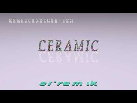 ceramic - pronunciation + Examples in sentences and phrases - YouTube