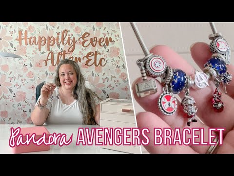 Pandora Avengers Themed Charm Bracelet (Pandora Marvel Collection)