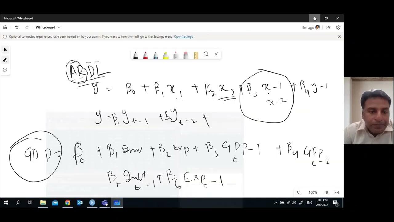 Application of ARDL model in RStudio - YouTube
