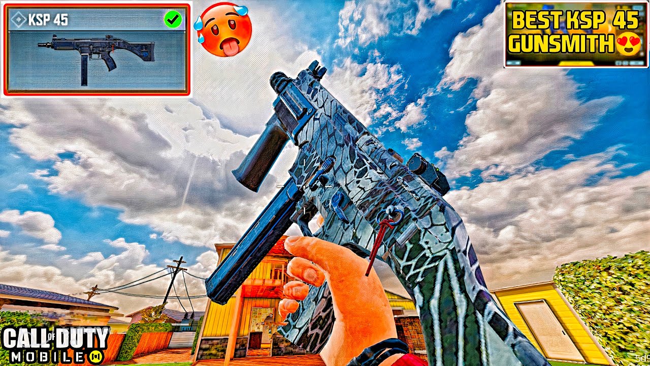 KSP - 45 IS BEST GUN IN COD MOBILE SEASON 7! | ksp 45 | ksp 45 gunsmith ...