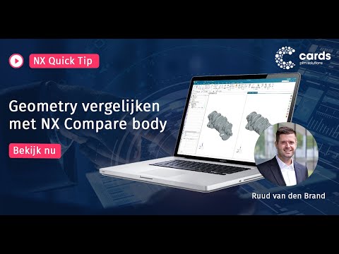 NX Quick tip - Geometry vergelijken met NX Compare body - YouTube