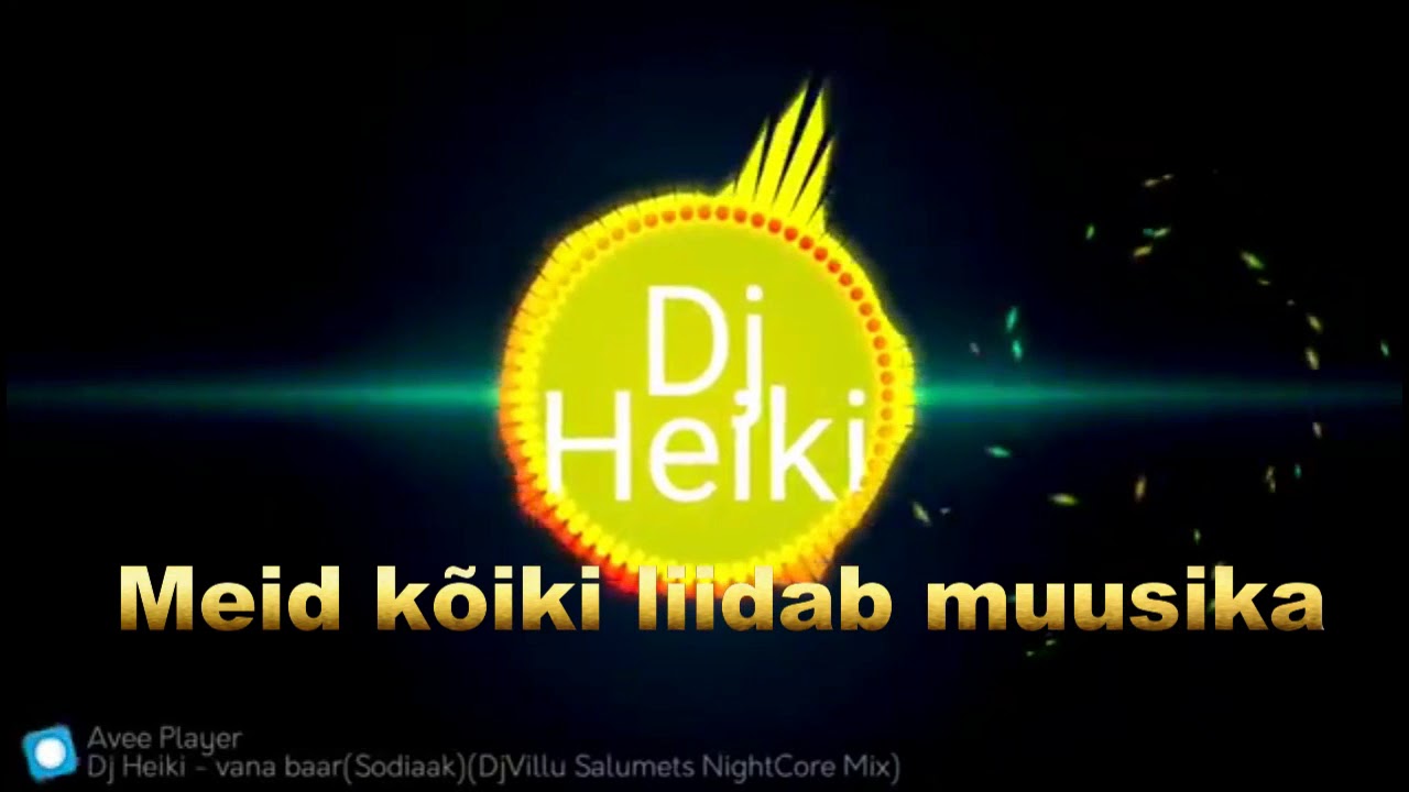 Dj Heiki - Meid kõiki liidab muusika (DEMO) - YouTube