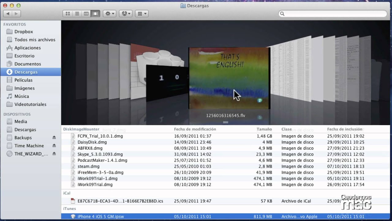 Tutorial: Novedades del Finder - I - YouTube