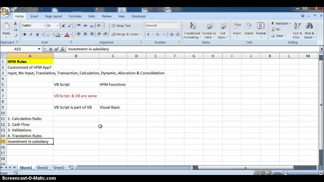 Hyperion FM Rules Training Class 1 - YouTube